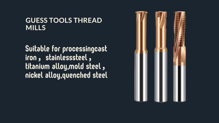 Thread Mills | Thread Milling | Guess Tools